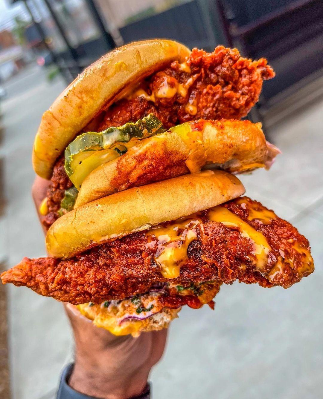 Dave's Hot Chicken menu in Milwaukee, Wisconsin, USA