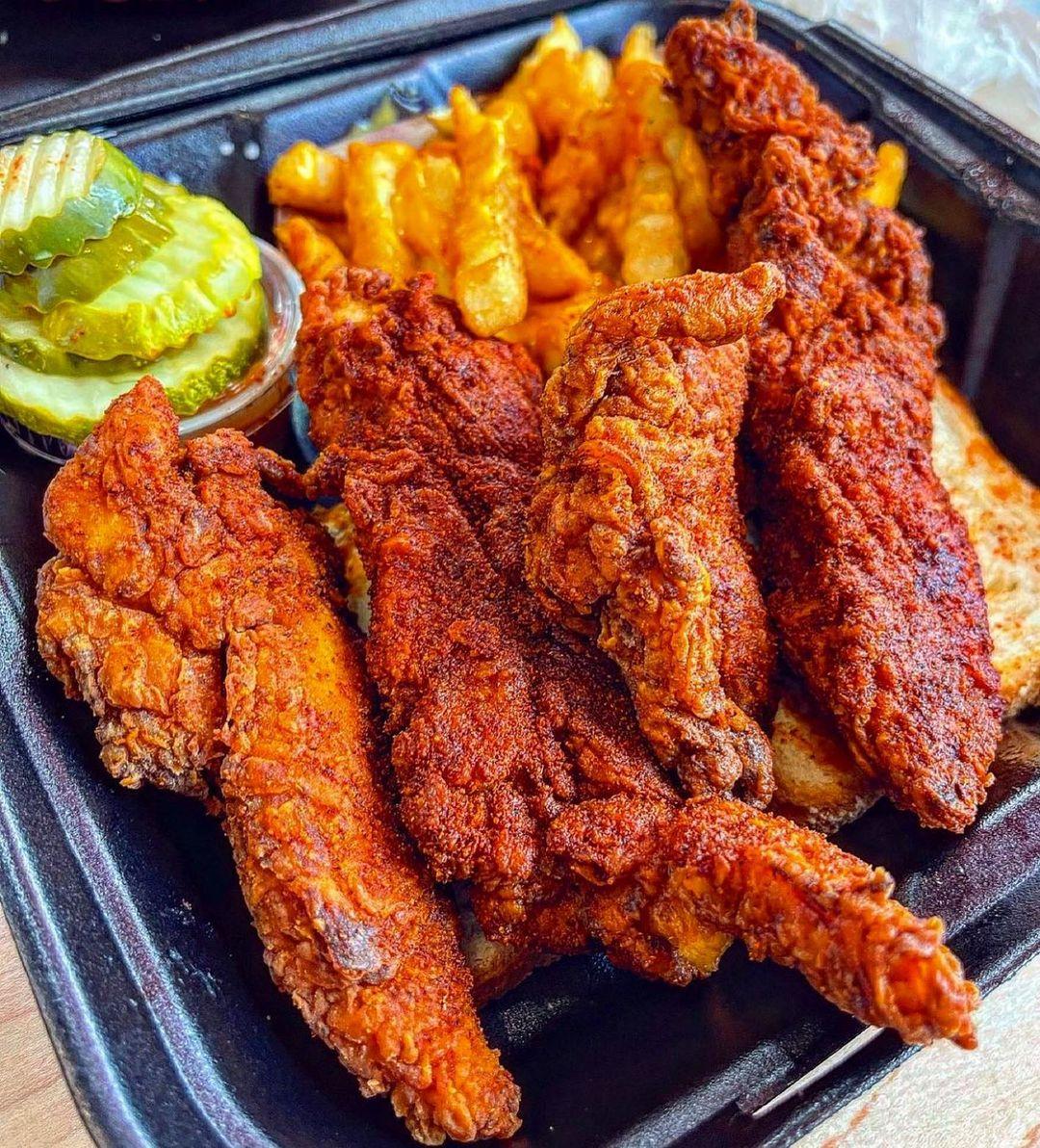 Dave's Hot Chicken menu in Menomonee Falls, Wisconsin, USA