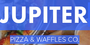 Menu for Jupiter Pizza & Waffles Co. in Sugar Land, TX | Sirved