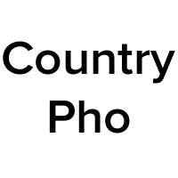 Menu for Country Pho in Rosenberg, TX | Sirved