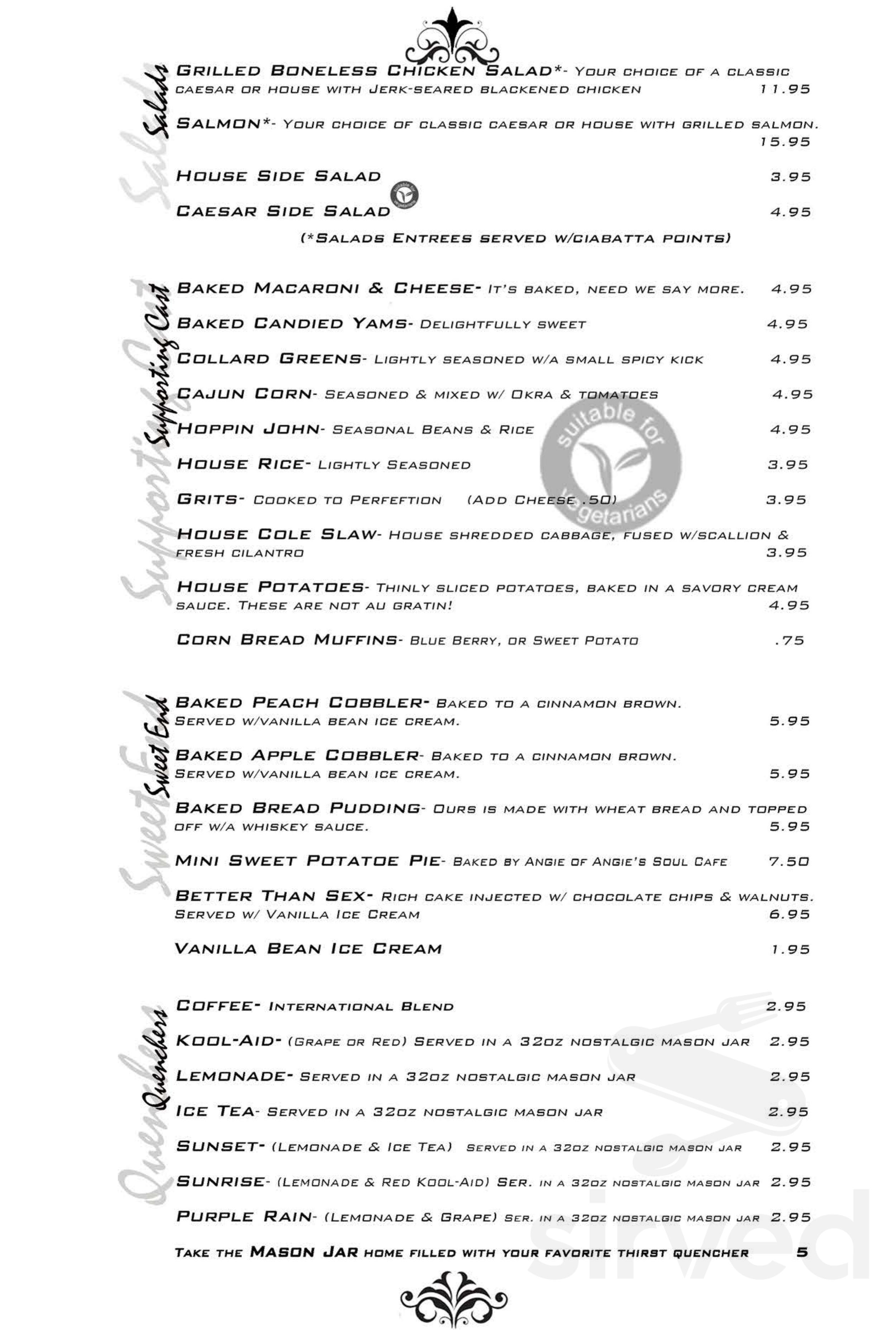 Menu - Cleveland OH's Flavour Restaurant and Lounge | Sirved