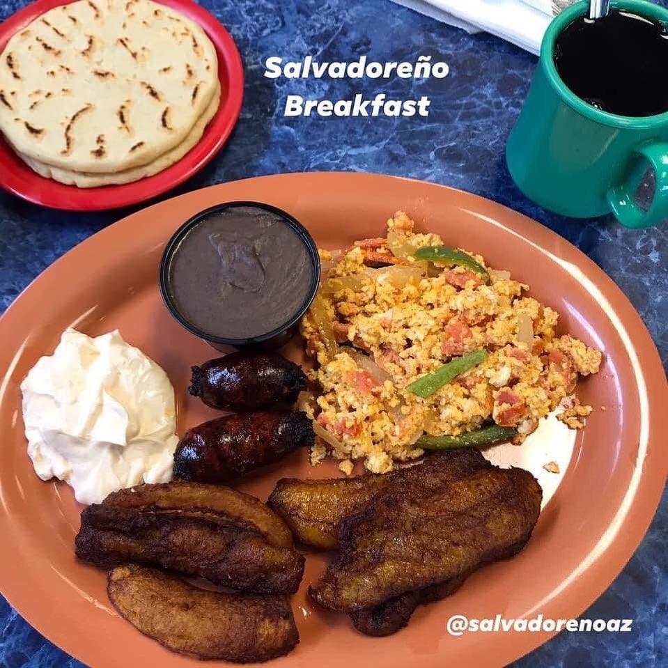 Menu for Salvadoreño Restaurant #2- Pupusas in Phoenix, Arizona, United ...