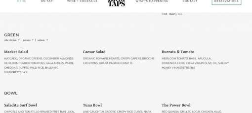 Menu for King Taps King Street in Toronto, ON | Sirved