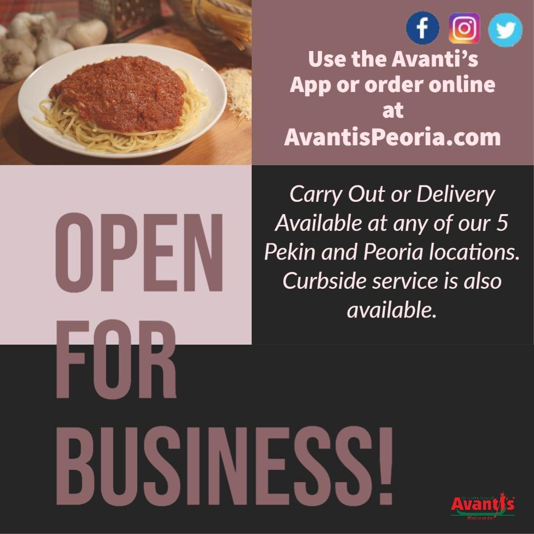 Avanti Ristorante - Rockwood menus in Peoria, Illinois, United States