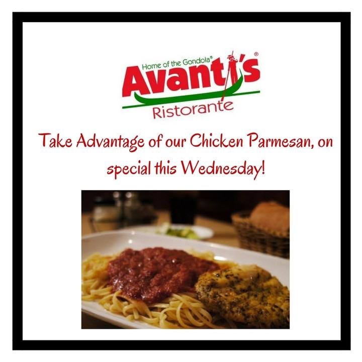 Avanti Ristorante - Rockwood menus in Peoria, Illinois, United States