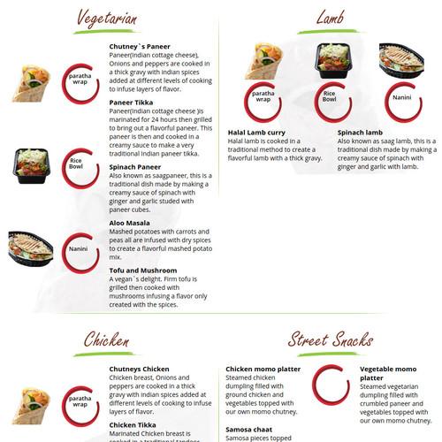 Chutney's Cambridge menu in Cambridge, Massachusetts, USA
