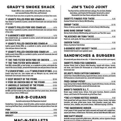 The Fishin' Pig Waynesboro menu in Waynesboro, Virginia, USA