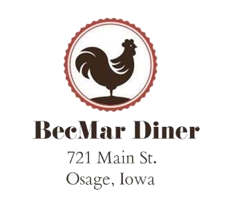 Menu for BecMar Diner in Osage, IA | Sirved