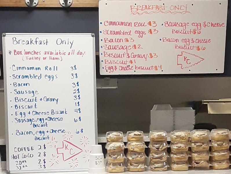 MT Plate cafe menu in Kansas City, Missouri, USA