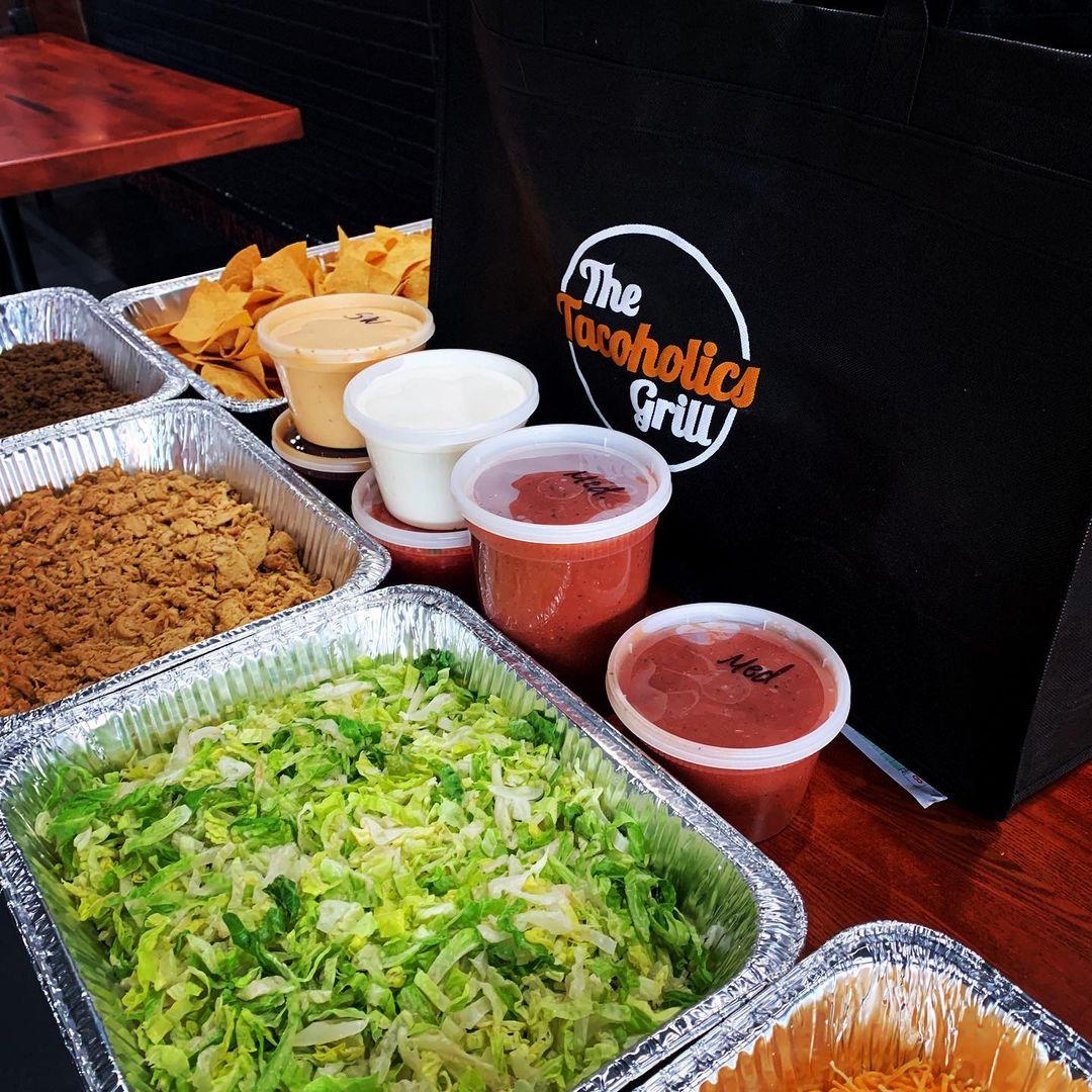 Tacoholics menu in Manasquan, New Jersey, USA