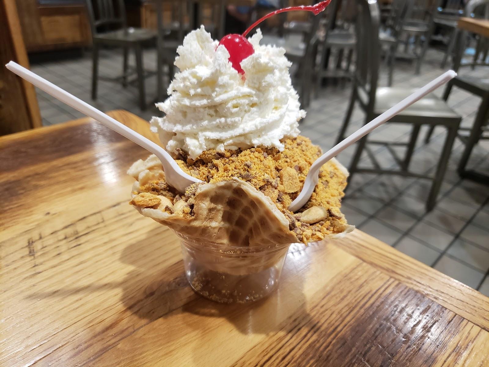 Spelunker's menu in Front Royal, Virginia, USA