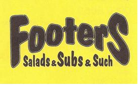 Menu for Footers in Sidney, MT | Sirved