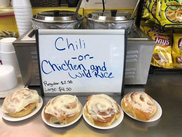 Footers menu in Sidney, Montana, USA