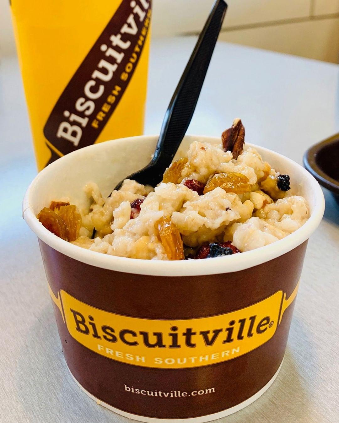 Biscuitville menu in Greensboro, North Carolina, USA