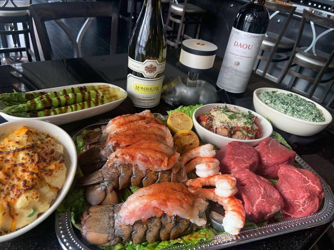 Morton's The Steakhouse menu in Reston, Virginia, USA