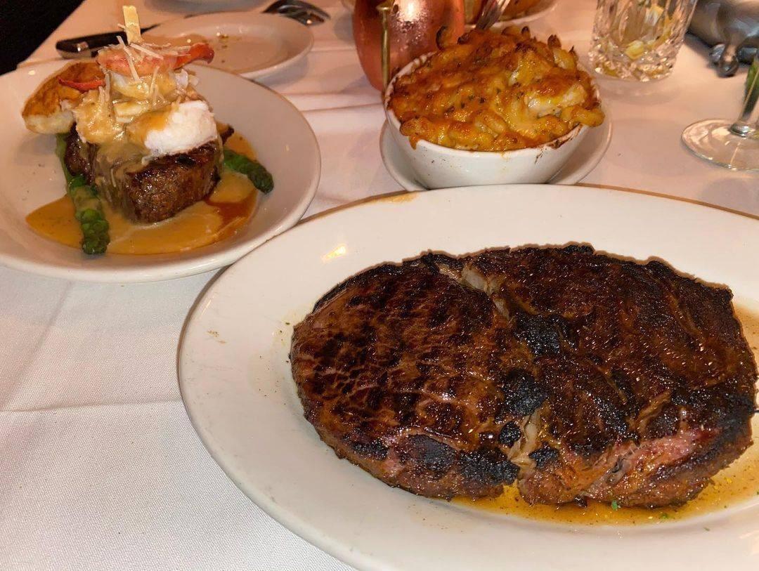 Morton's The Steakhouse menu in Reston, Virginia, USA