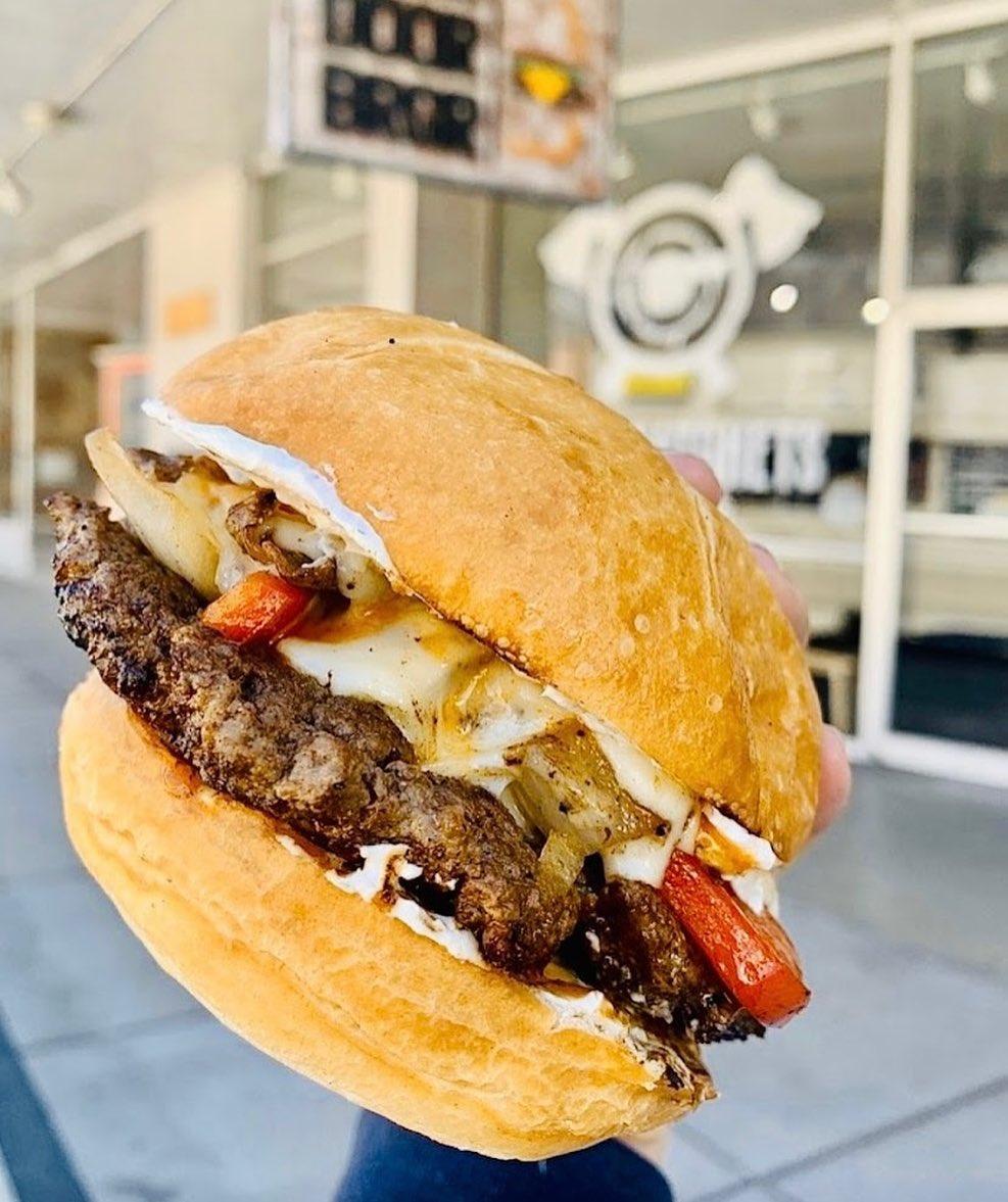 Backdoor BRGR menu in Provo, Utah, USA