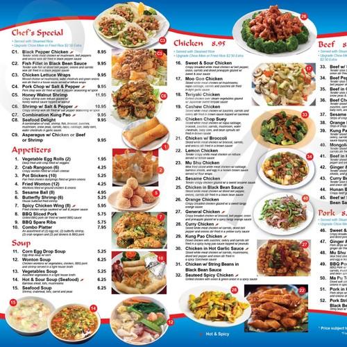 CHINA ONE menu in Wildomar, California, USA