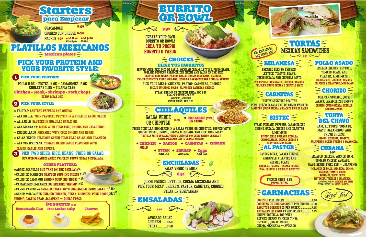 Benji's Taqueria Mexican Grill 2 menus in Caldwell, New Jersey, United ...