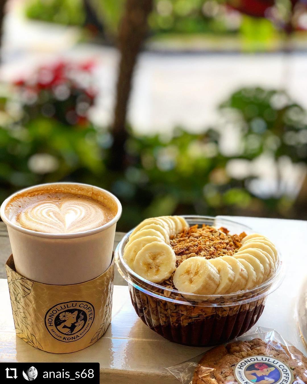 Honolulu Coffee Nelson menus in Vancouver, British Columbia, Canada