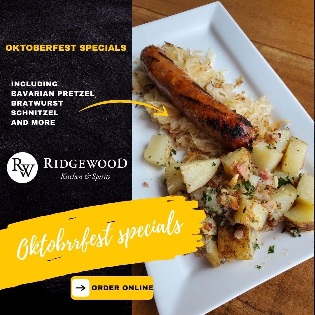 Ridgewood Kitchen & Spirits menu in Mentor, Ohio, USA