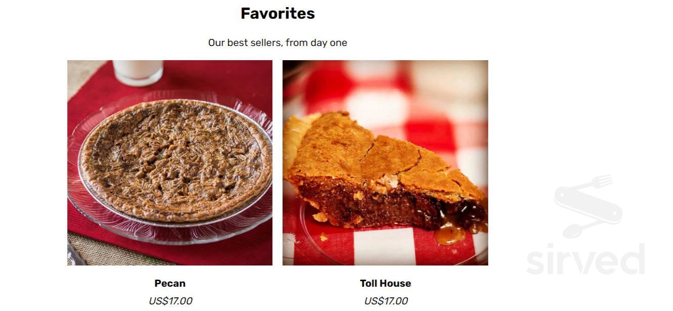 Pies By Mike menu in Clanton, Alabama, USA