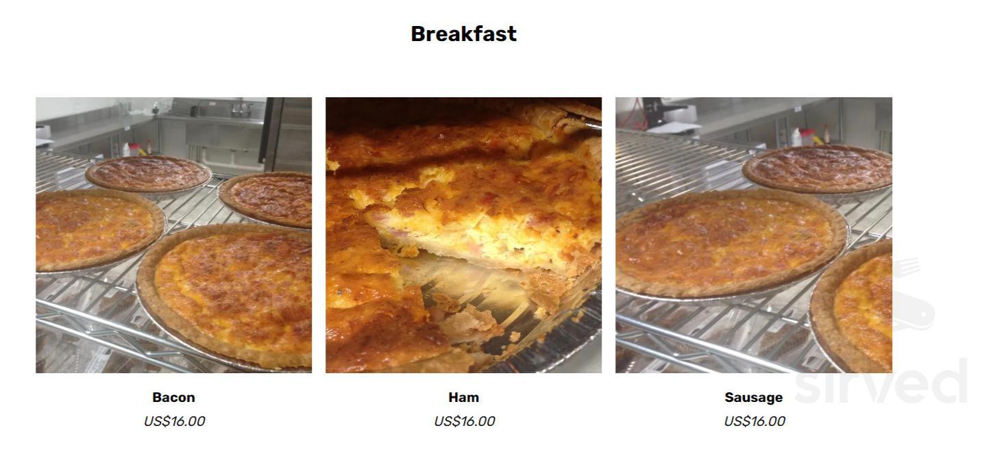 Pies By Mike menu in Clanton, Alabama, USA