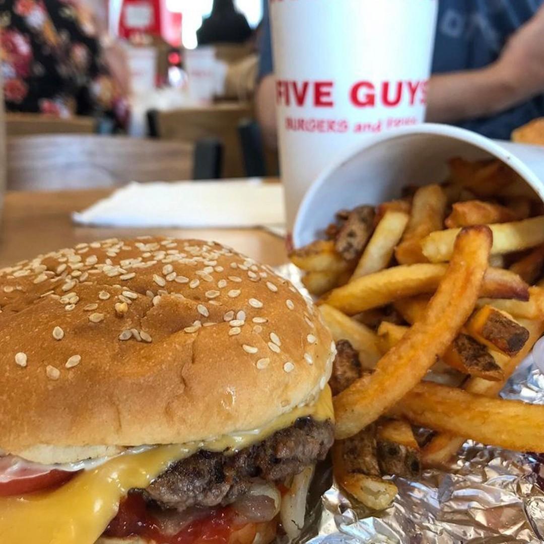 Five Guys menus in Houston, Texas, United States