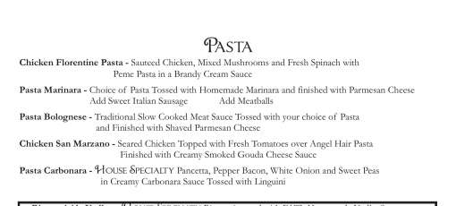 Menu for Clemenza's at Uptown in Fort Walton Beach, FL | Sirved