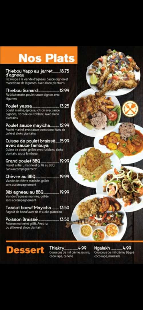 restaurant Mayicha menu in Verdun, Quebec, Canada