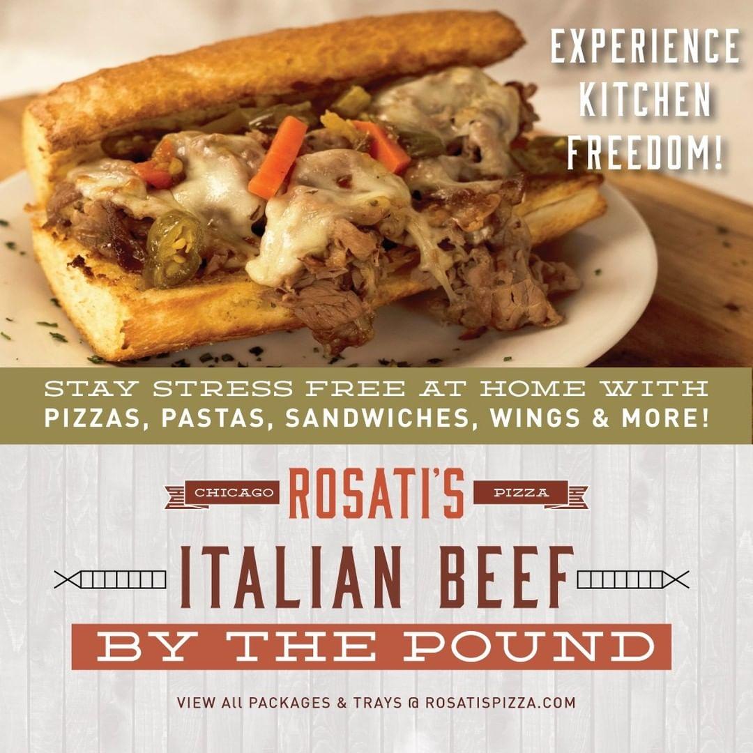 Rosati's Pizza menu in La Grange Park, Illinois, USA
