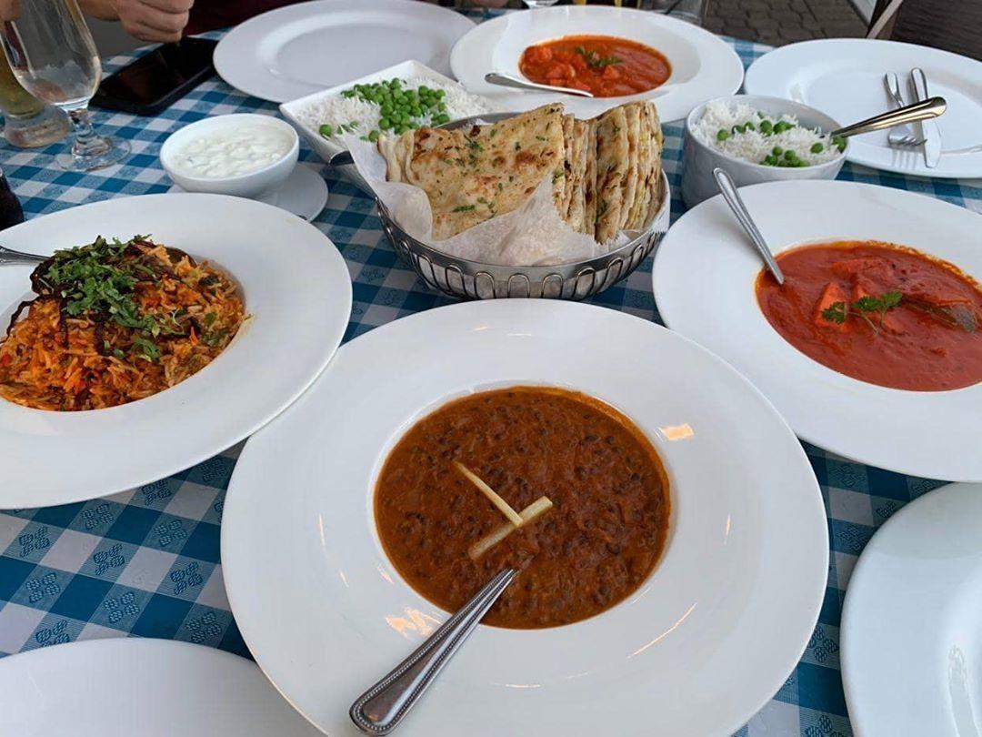 Mantra menu in Paramus, New Jersey, USA