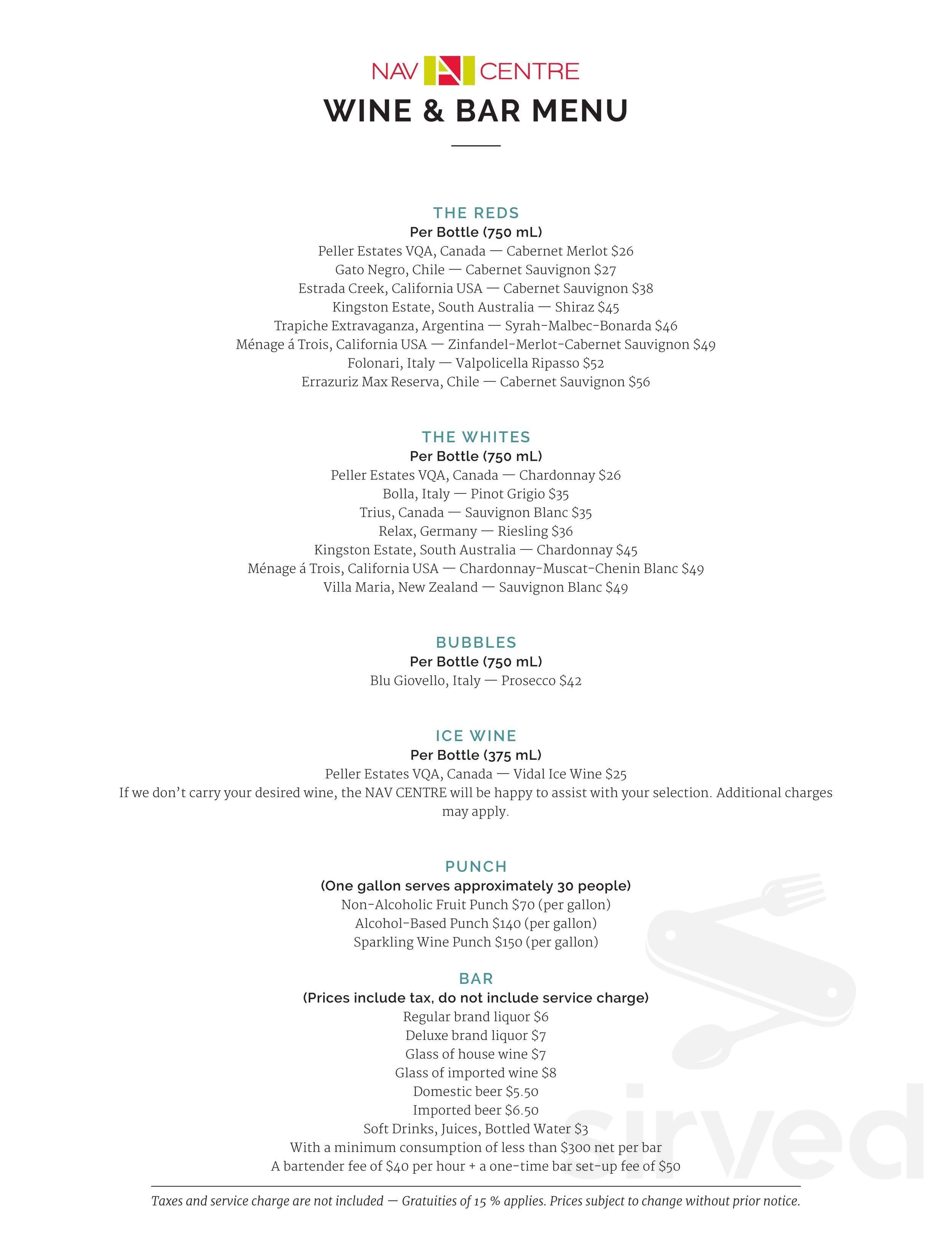 DEV Hotel and Conference Centre menus in Cornwall, Ontario, Canada