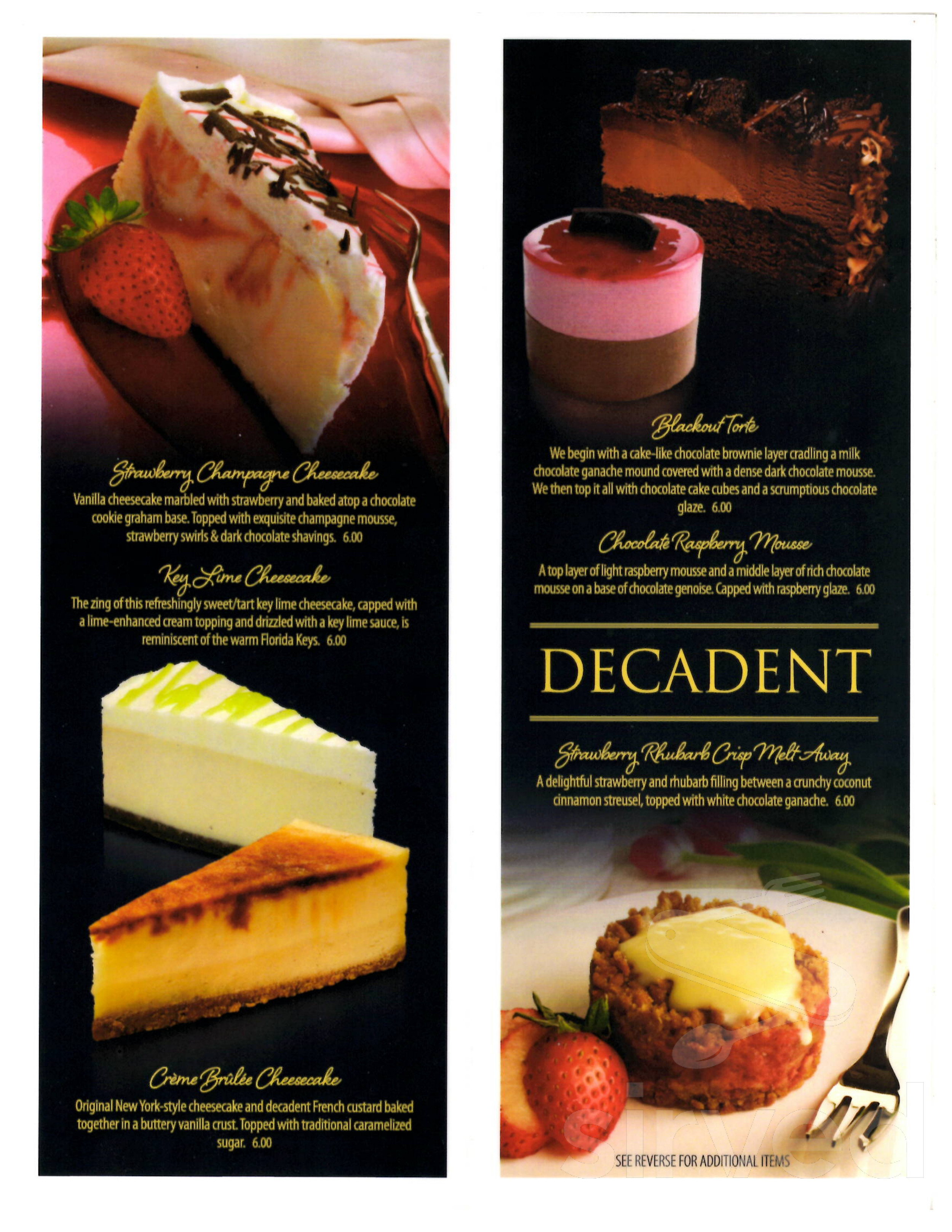 Girardi's Osteria menu in Edmonds, Washington, USA