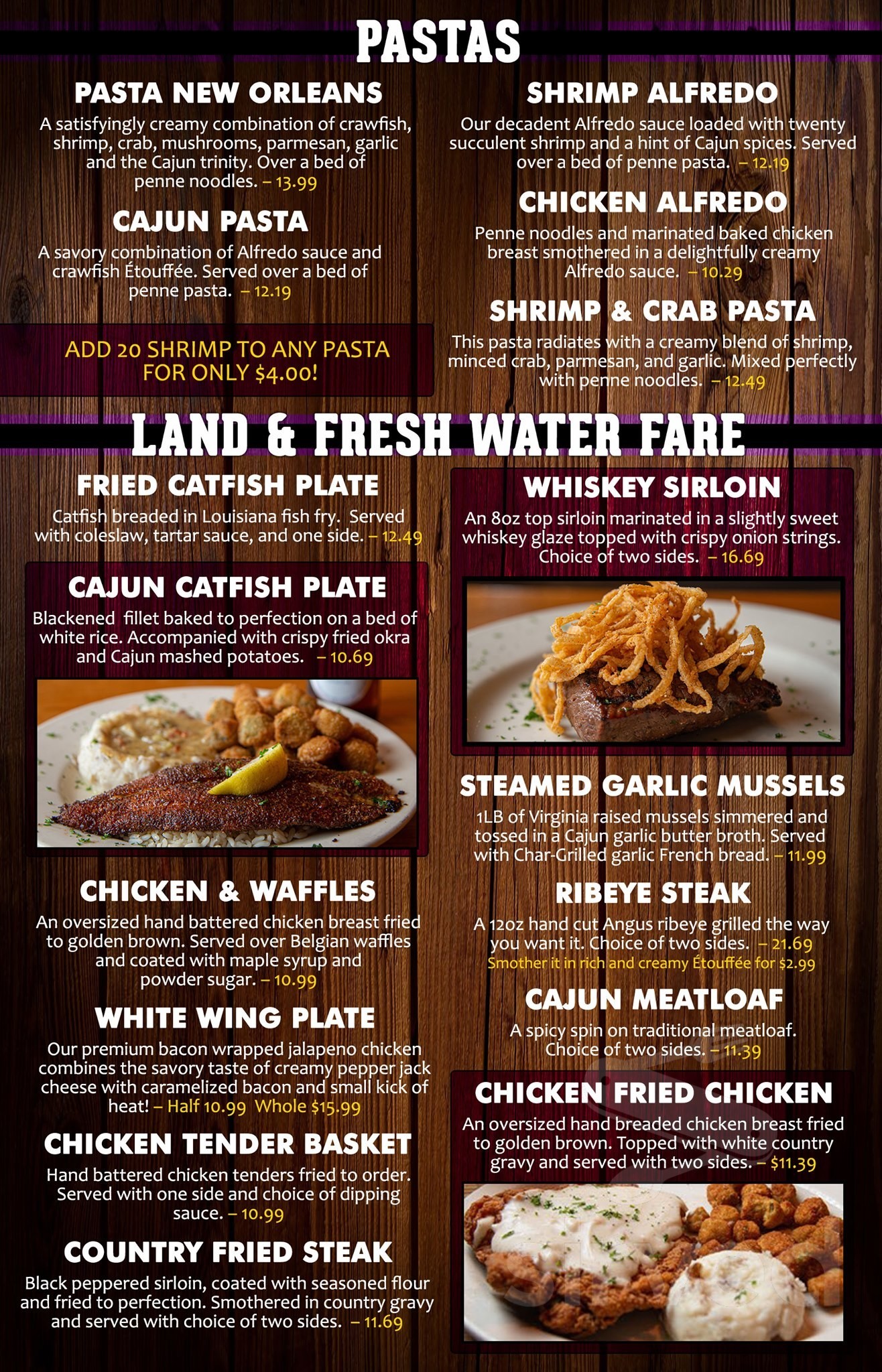 Purple Onion menu in Cabot, Arkansas, USA