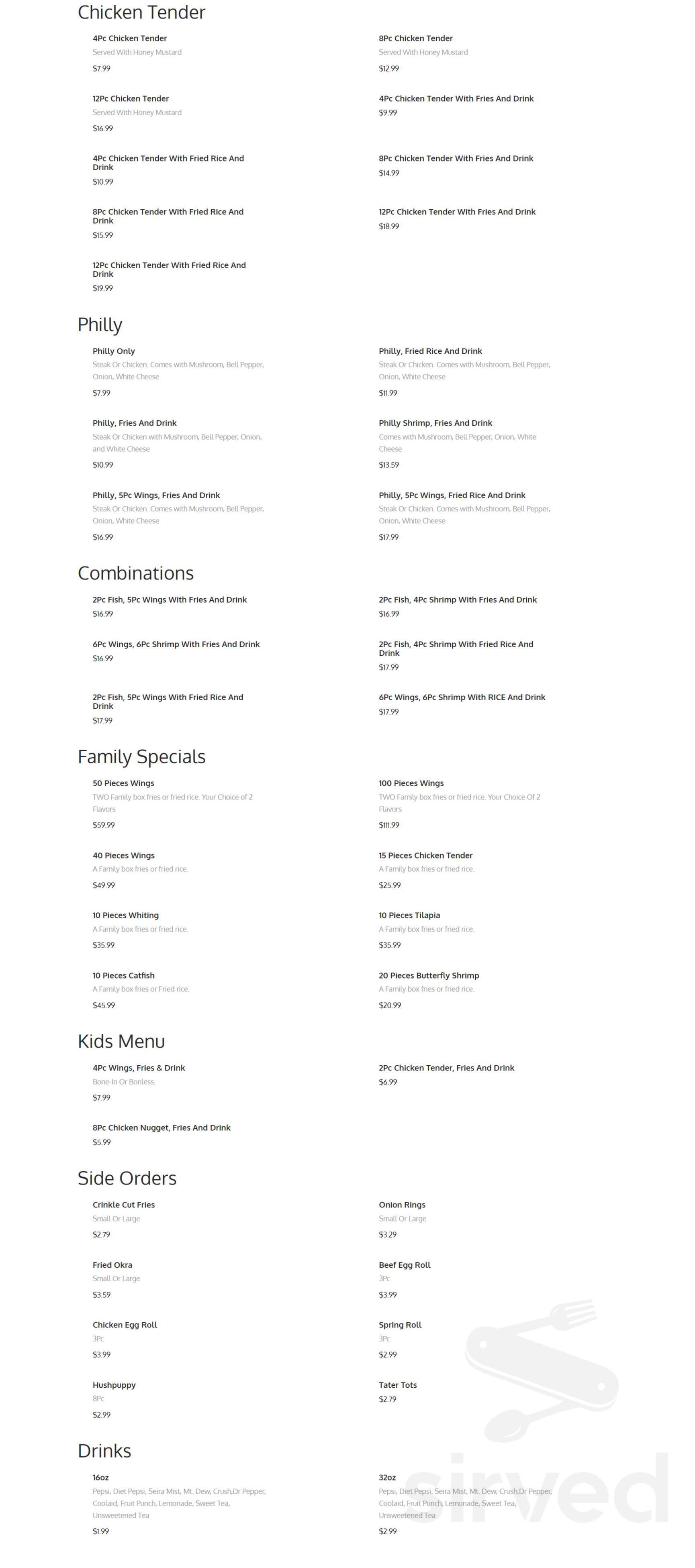 Wings 88 menus in Irving, Texas, United States