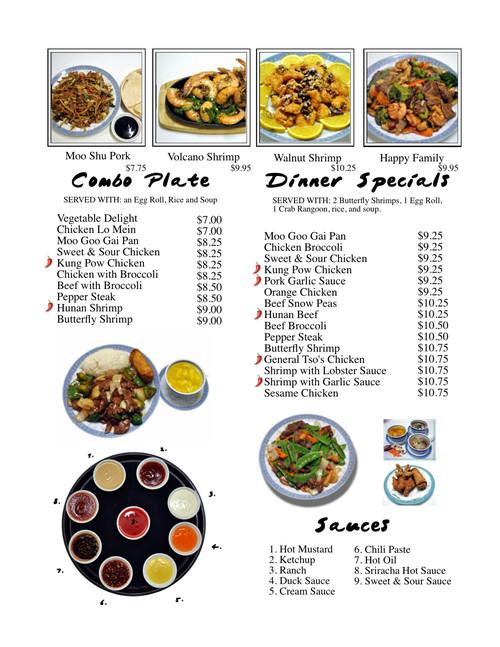 Formosa Chinese Restaurant menu in Columbus, Texas, USA