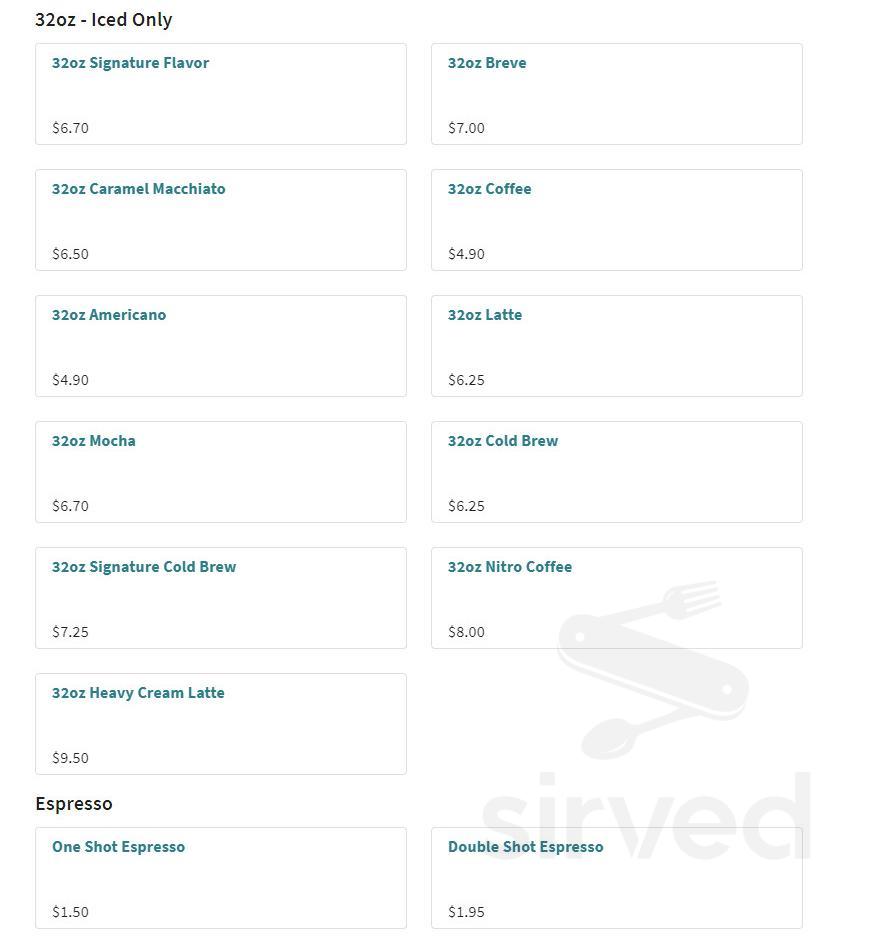 Meg-A-Latte | Coffee House menus in Williston, North Dakota, United States