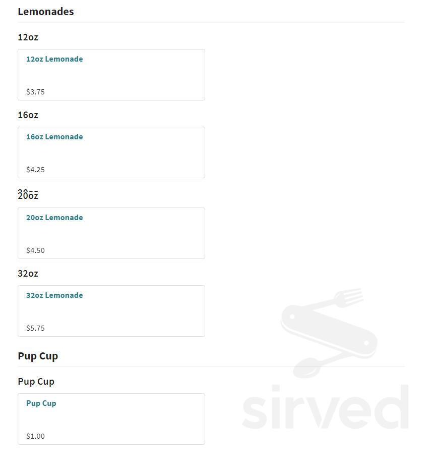 Meg-A-Latte | Coffee House menus in Williston, North Dakota, United States