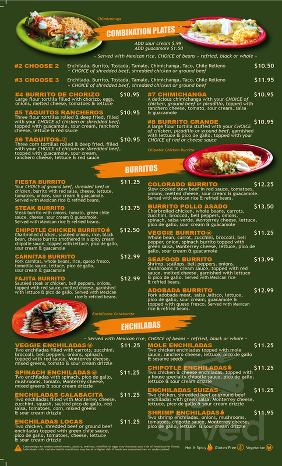 El Molcajete menu in Ankeny, Iowa, USA