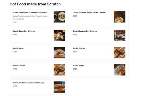 Scout Coffee menu in Blue Springs, Missouri, USA