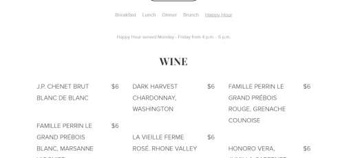 Menu for Mercat Bistro in Dallas, TX | Sirved