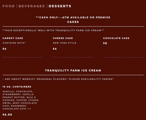 Pub 517 menu in Green Township, New Jersey, USA