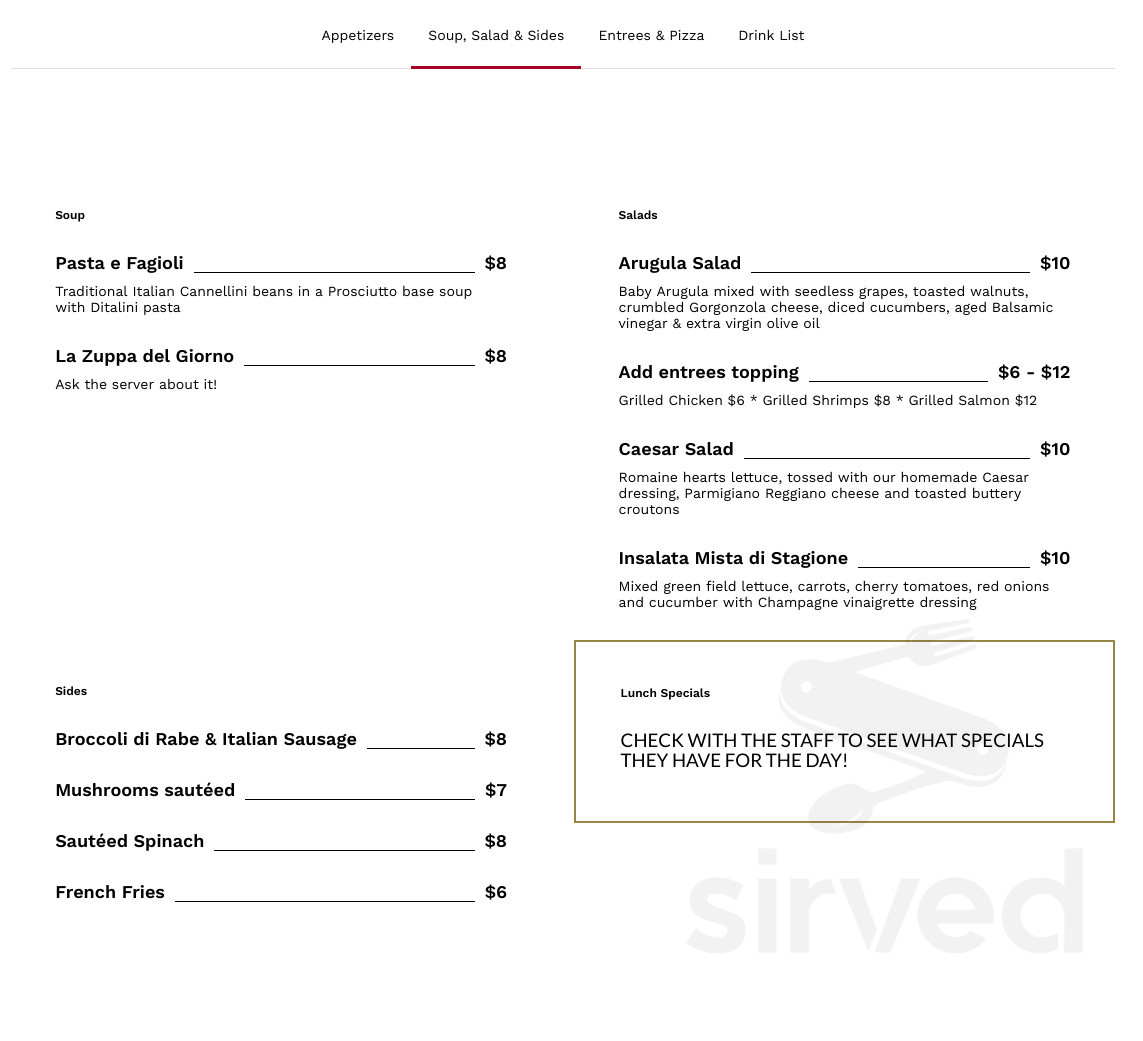 La Posta Pizzeria menu in Severna Park, Maryland, USA