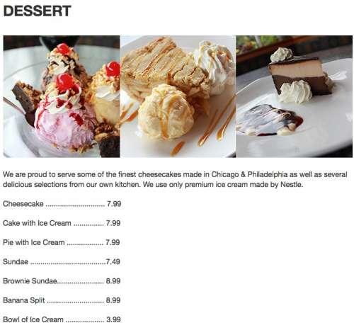 Diplomat Restaurant menu in Fredericton, New Brunswick, Canada