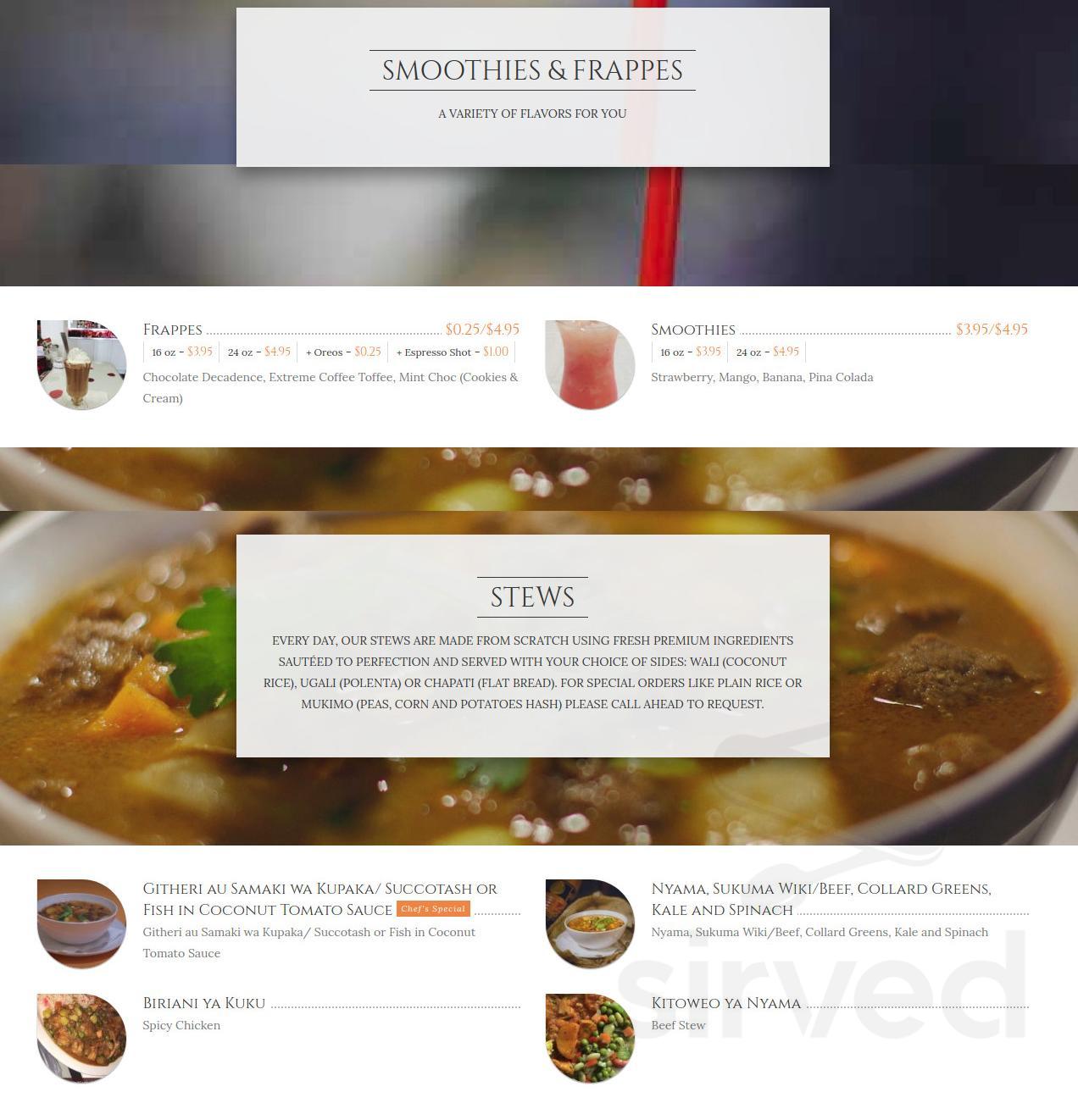 Menu - Lowell MA's Wham’s Cafe | Sirved