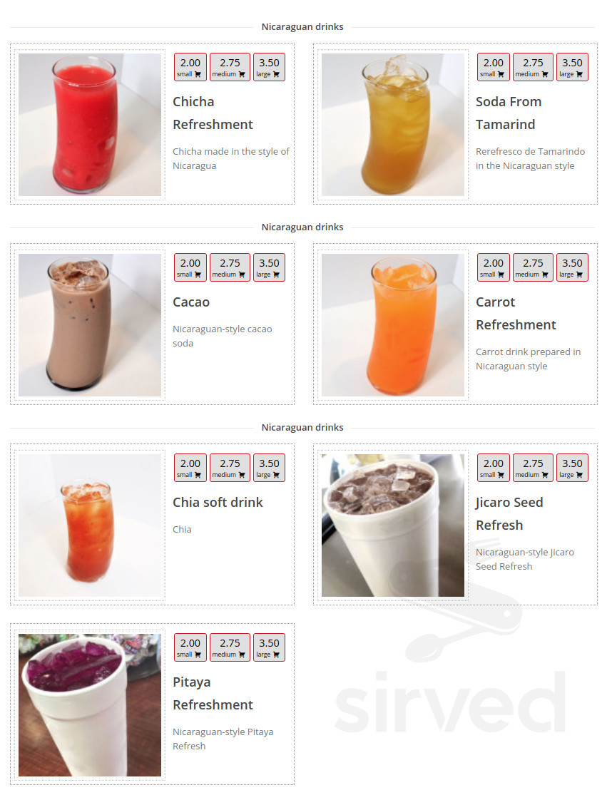 Pinolandia Hollywood menus in Pembroke Pines, Florida, United States