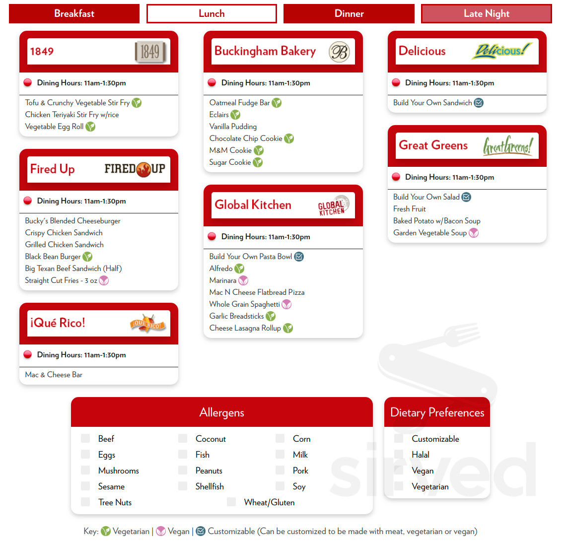 Menu for Four Lakes Market in Madison, WI | Sirved