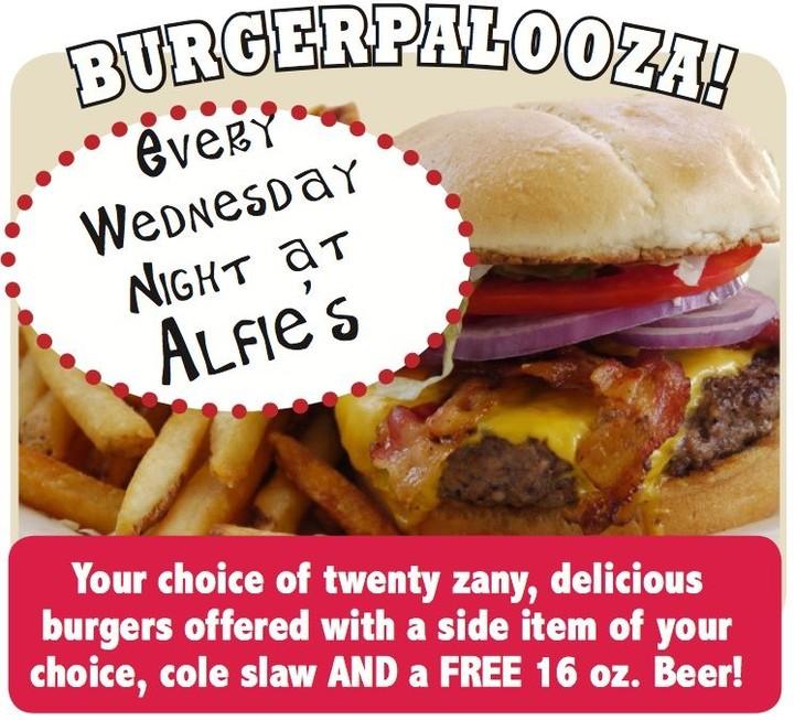 Alfie's Restaurant menu in Ormond Beach, Florida, USA