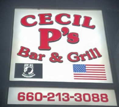 Menu for Cecil P's Bar & Grill in La Belle, MO | Sirved
